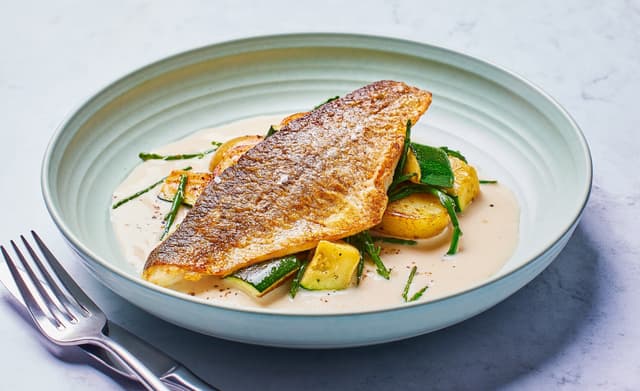 Sea Bream Nantais Recipe | French Cuisine | Côte Brasserie
